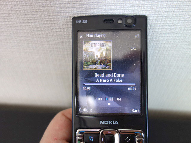 NOKIA N95 2007年 | 古いハードに囲まれて since2011